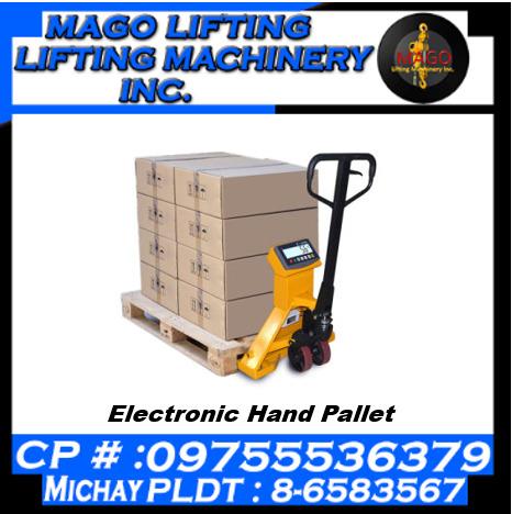 Electronic Hand Pallet 2Tons, Commercial & Industrial, Construction ...