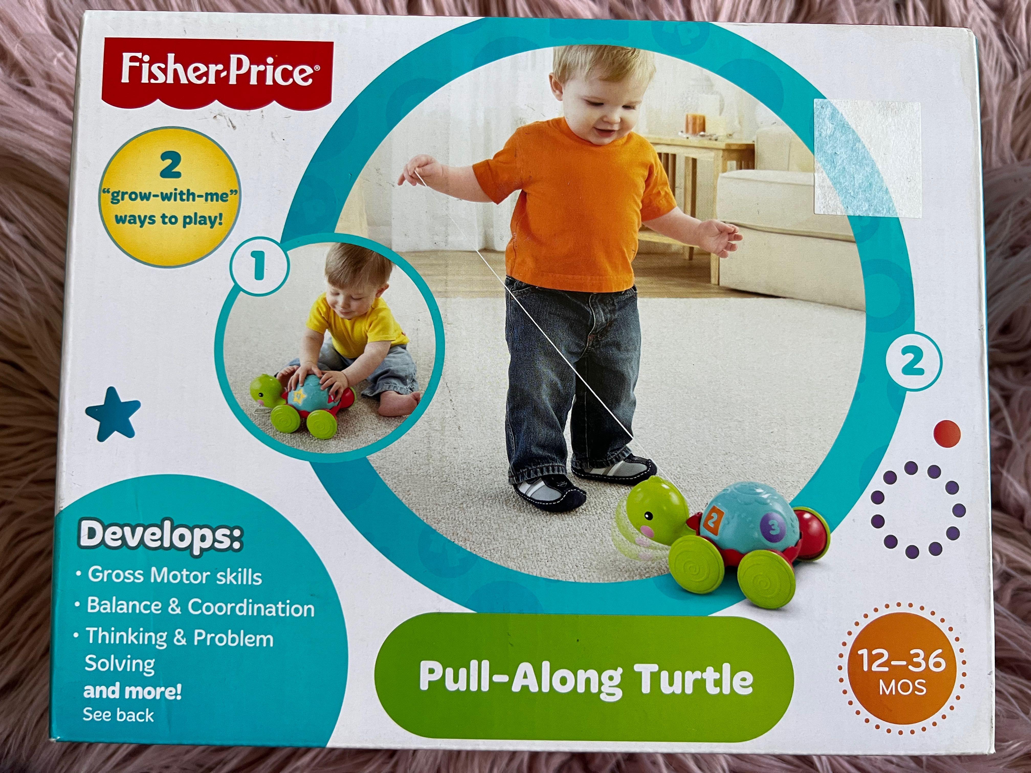 Fisher Price Pull-Along Turtle ( Brand New), Babies & Kids, Infant ...