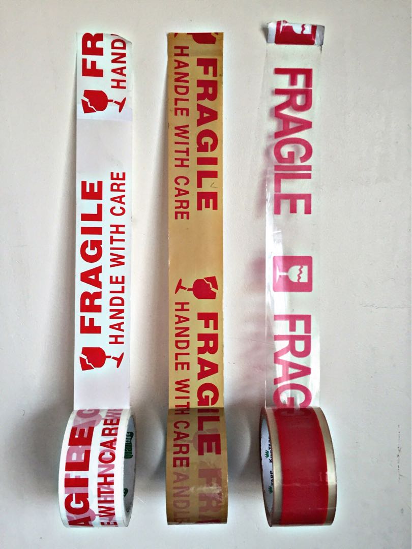 Fragile Tape, Hobbies & Toys, Stationary & Craft, Stationery & School ...