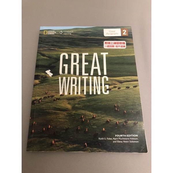 Great writing 2 英文寫作本, 書籍、休閒與玩具, 書本及雜誌, 教科書、參考書在旋轉拍賣