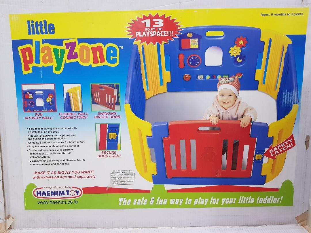 Haenim Baby Play Yard (6 Panels), Babies & Kids, Infant Playtime on ...