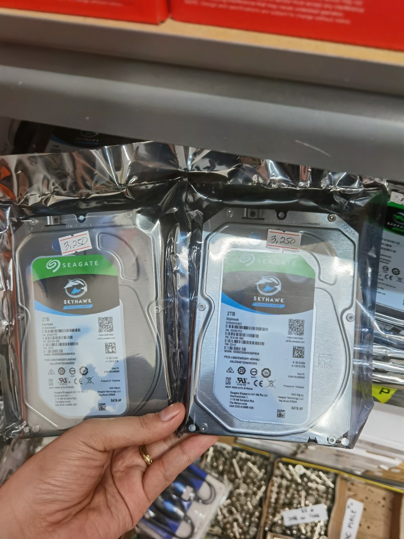 HDD 2TB SEAGATE SKYHAWK, Computers & Tech, Desktops on Carousell