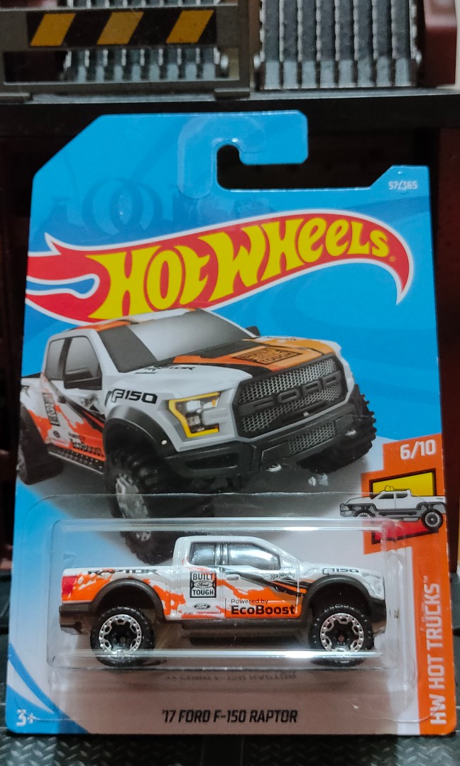 Hot Wheels 17 Ford F-150 Raptor (Hot Trucks), Hobbies & Toys, Toys ...