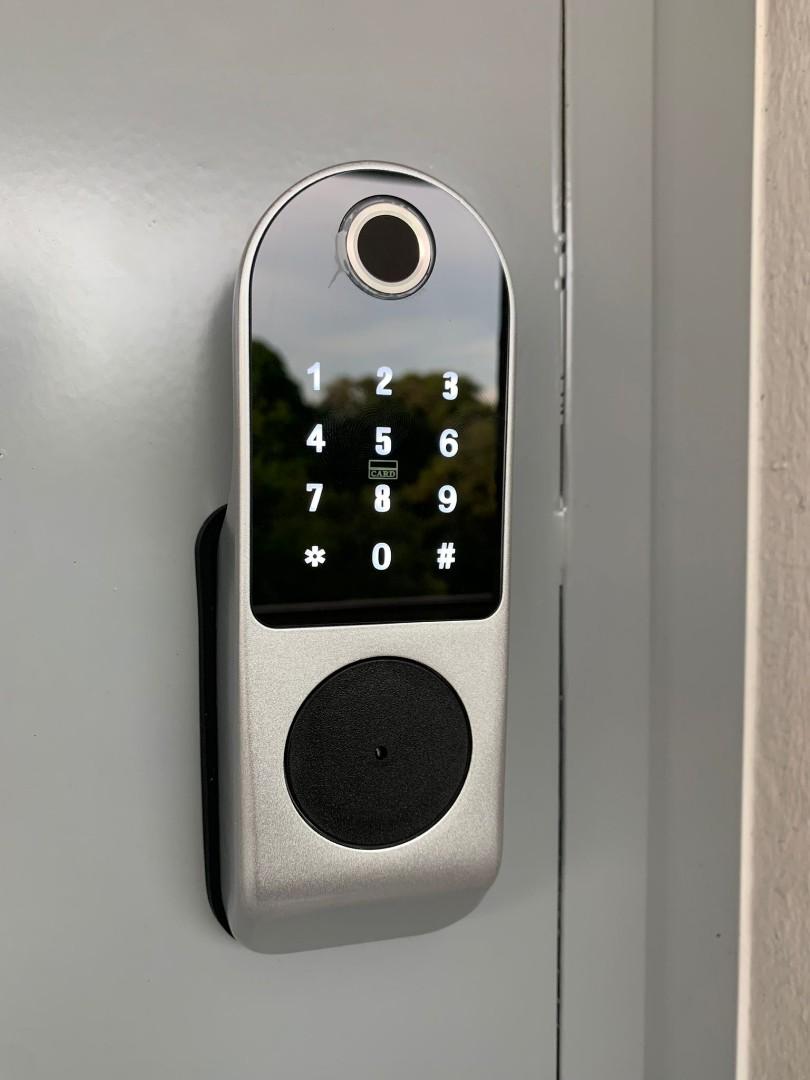 Infinite GRL-3 Gate Lock with Bluetooth, Fingerprints, RFID Card Unlock ...