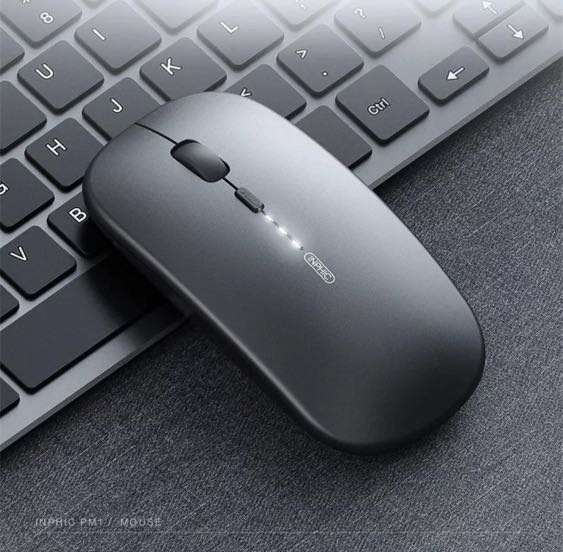 Inphic Wireless Mouse (Black), Computers & Tech, Parts & Accessories ...