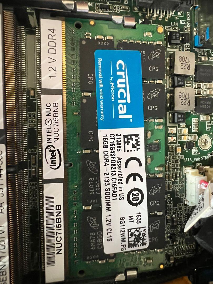 Intel NUC Kit NUC7i5BNH, Computers & Tech, Desktops on Carousell