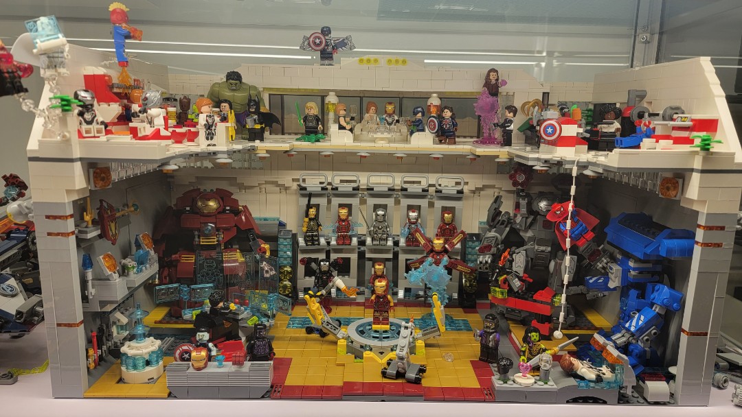 Lego Marvel - Ironman - Tony Stark house moc, 興趣及遊戲, 玩具 & 遊戲類 - Carousell