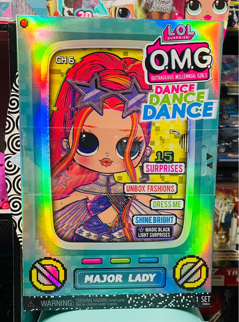 LOL Surprise Dance Dance Dance Major Lady OMG Doll, Hobbies & Toys ...