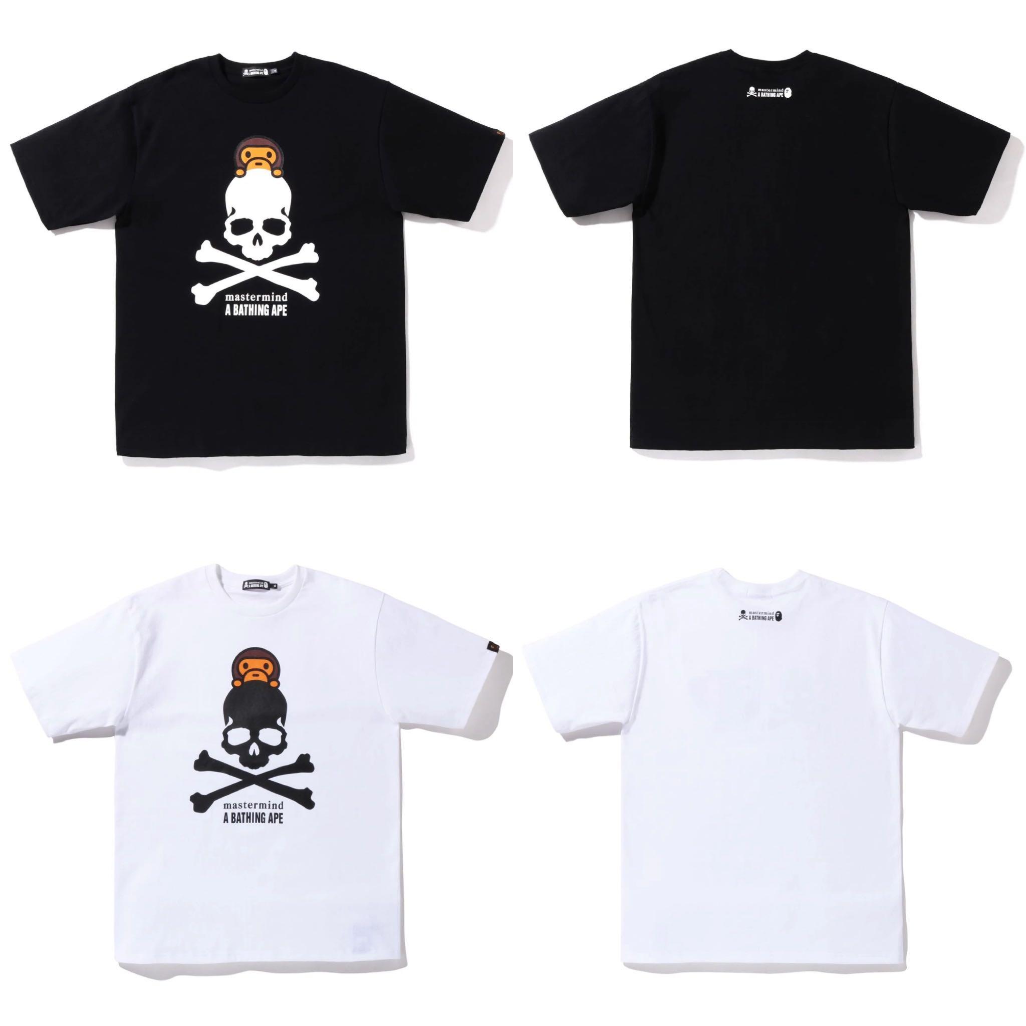 MASTERMIND JAPAN X BAPE 15TH ANNIVERSARY BABY MILO TEE, Men's Fashion ...