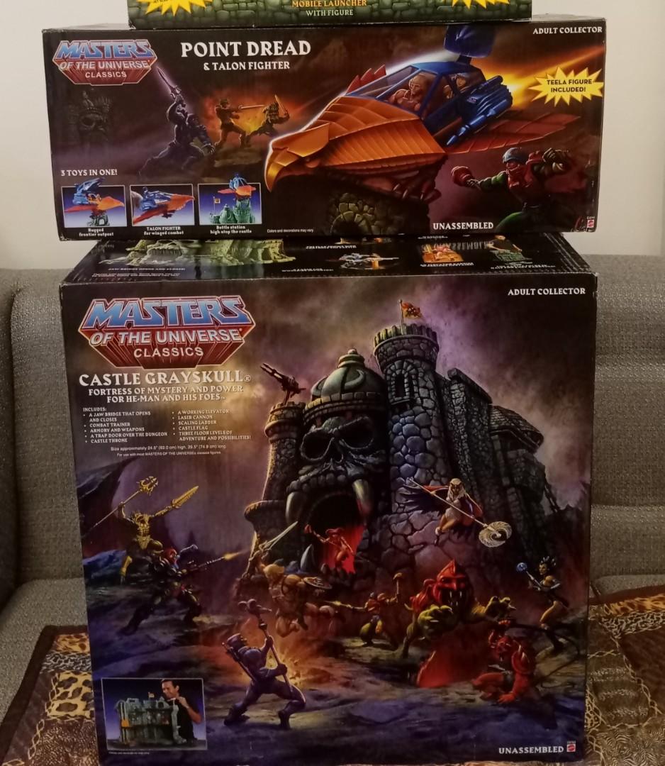Mattel Motuc Castle Graykull and Point Dread Set, Hobbies & Toys, Toys ...