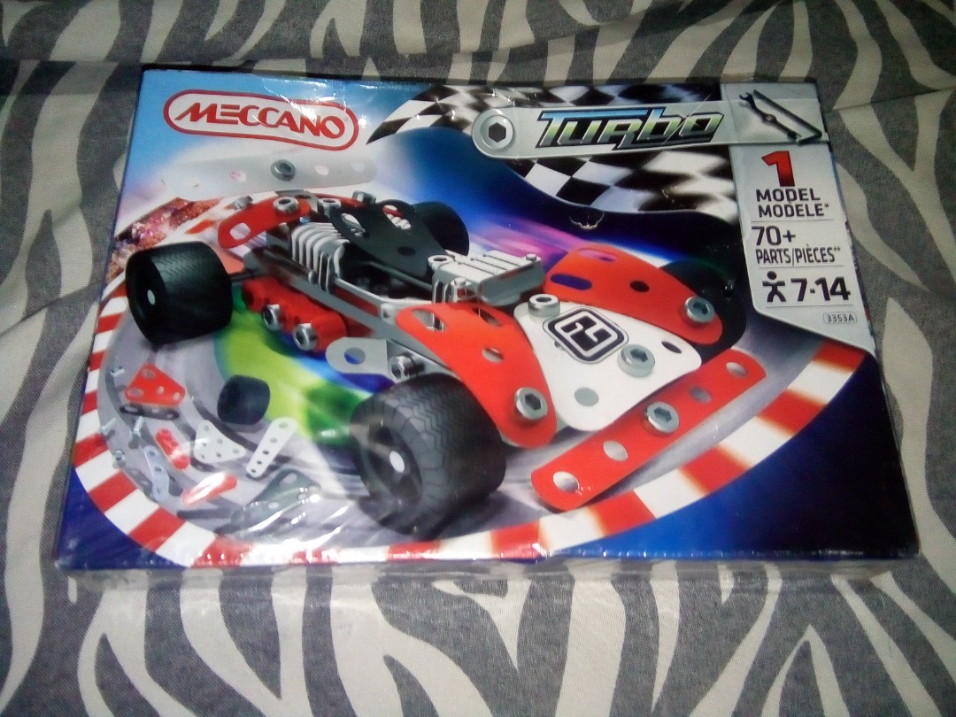 Meccano Racing Car, Hobbies & Toys, Toys & Games on Carousell