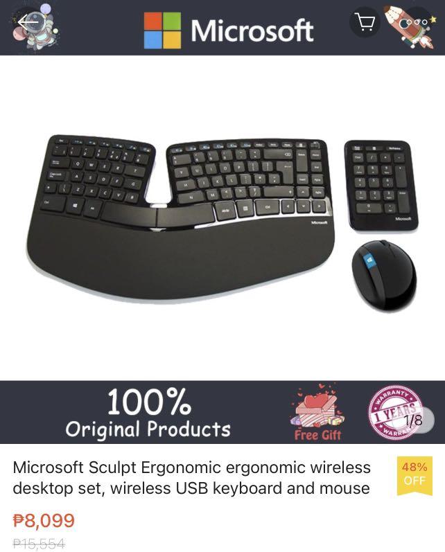 Microsoft Gaming Keyboard, Computers & Tech, Parts & Accessories ...