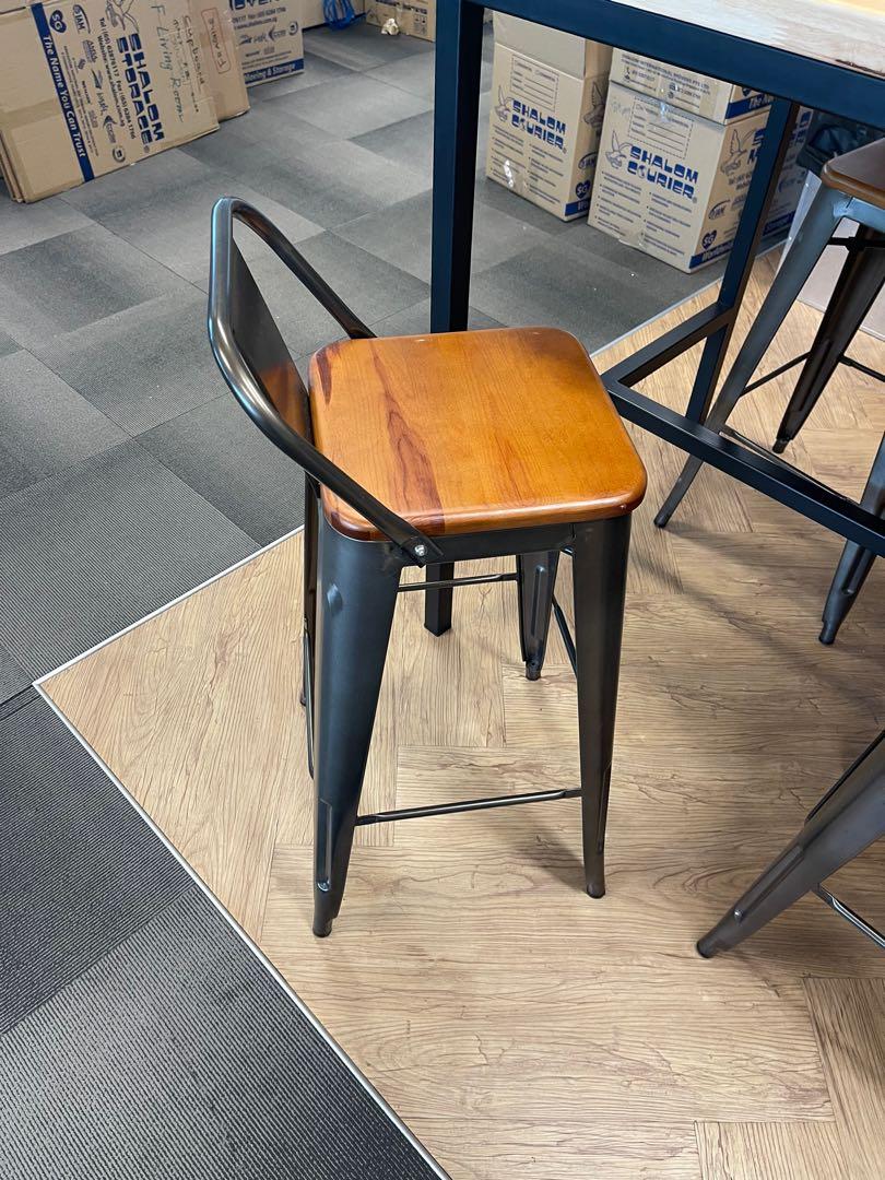 Nice Pantry Table with 6 Chairs for Office or Bar use, Furniture & Home ...