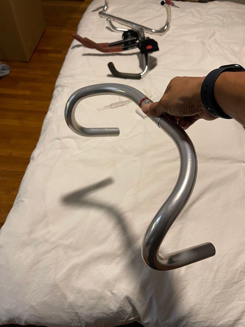 Nitto B125 NJS drop bars handlebars 25.4mm clamp 380mm width, Sports ...