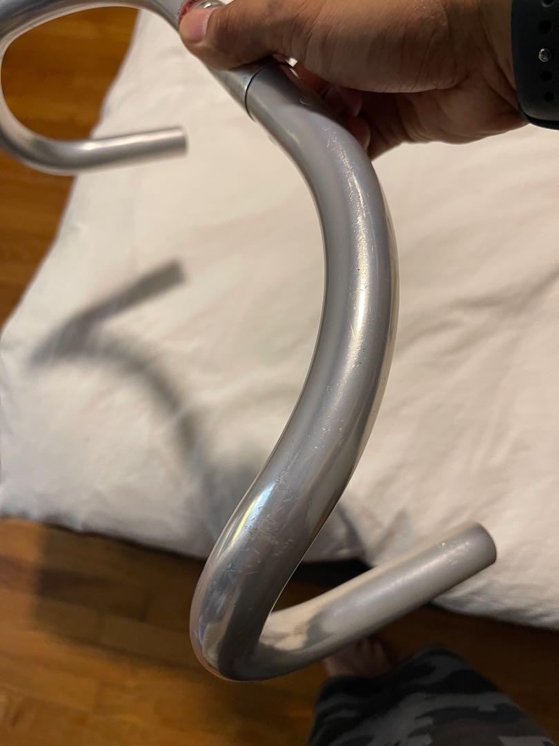 Nitto B125 NJS drop bars handlebars 25.4mm clamp 380mm width, Sports ...