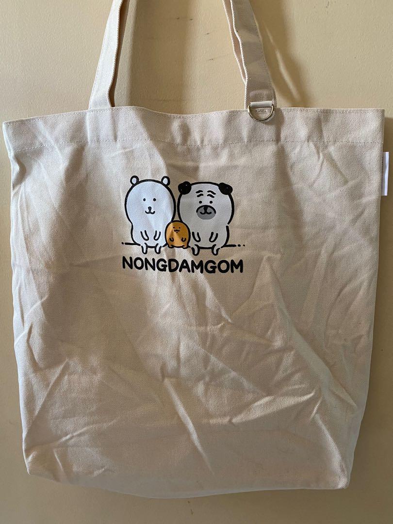 Nongdamgom Tote bag, Women's Fashion, Bags & Wallets, Tote Bags on ...