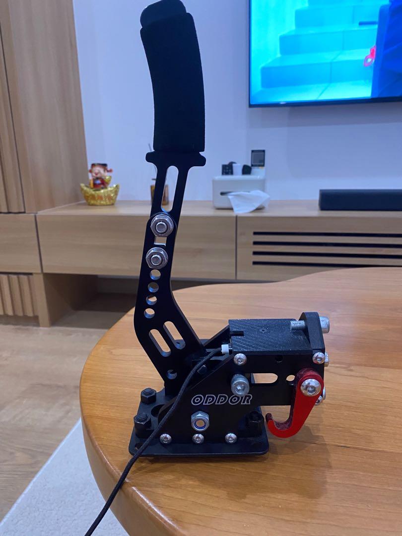 Sim racing USB PC handbrake - Oddor V3 Handbrake + Connector Plate ...