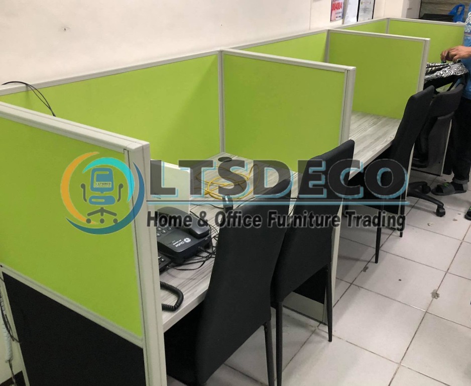 OFFICE PARTITION CALL CENTER WORKSTATION TABLE FURNITURE, Furniture ...