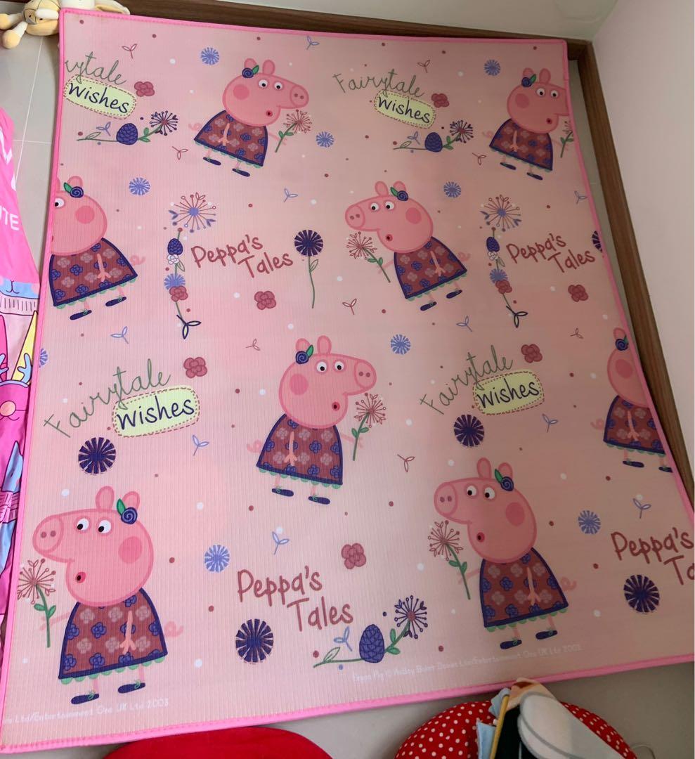 2 sided Peppa Pig playmat, Babies & Kids, Infant Playtime on Carousell
