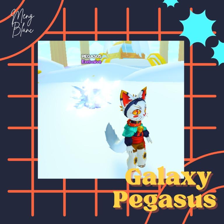 Pet Simulator X Galaxy Pegasus [READ DESCRIPTION], Video Gaming, Gaming ...