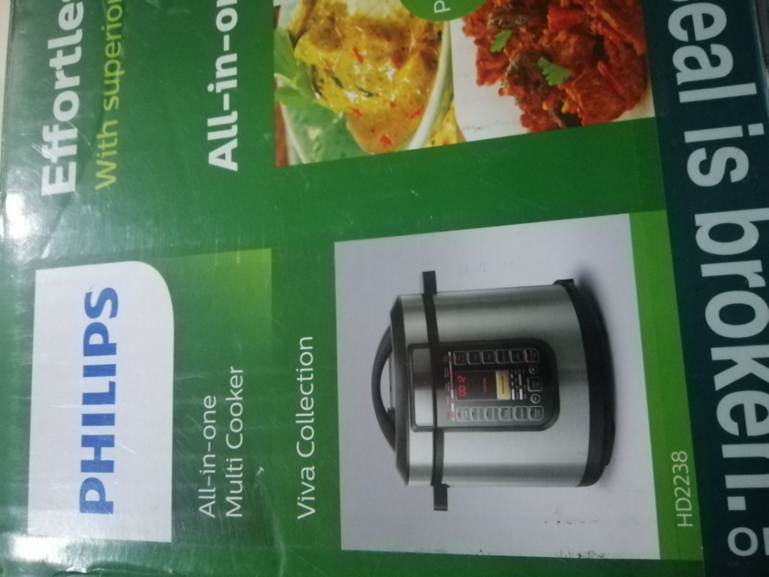 Philips all in One Multi cooker viva Collection 8L Xtra large, TV ...