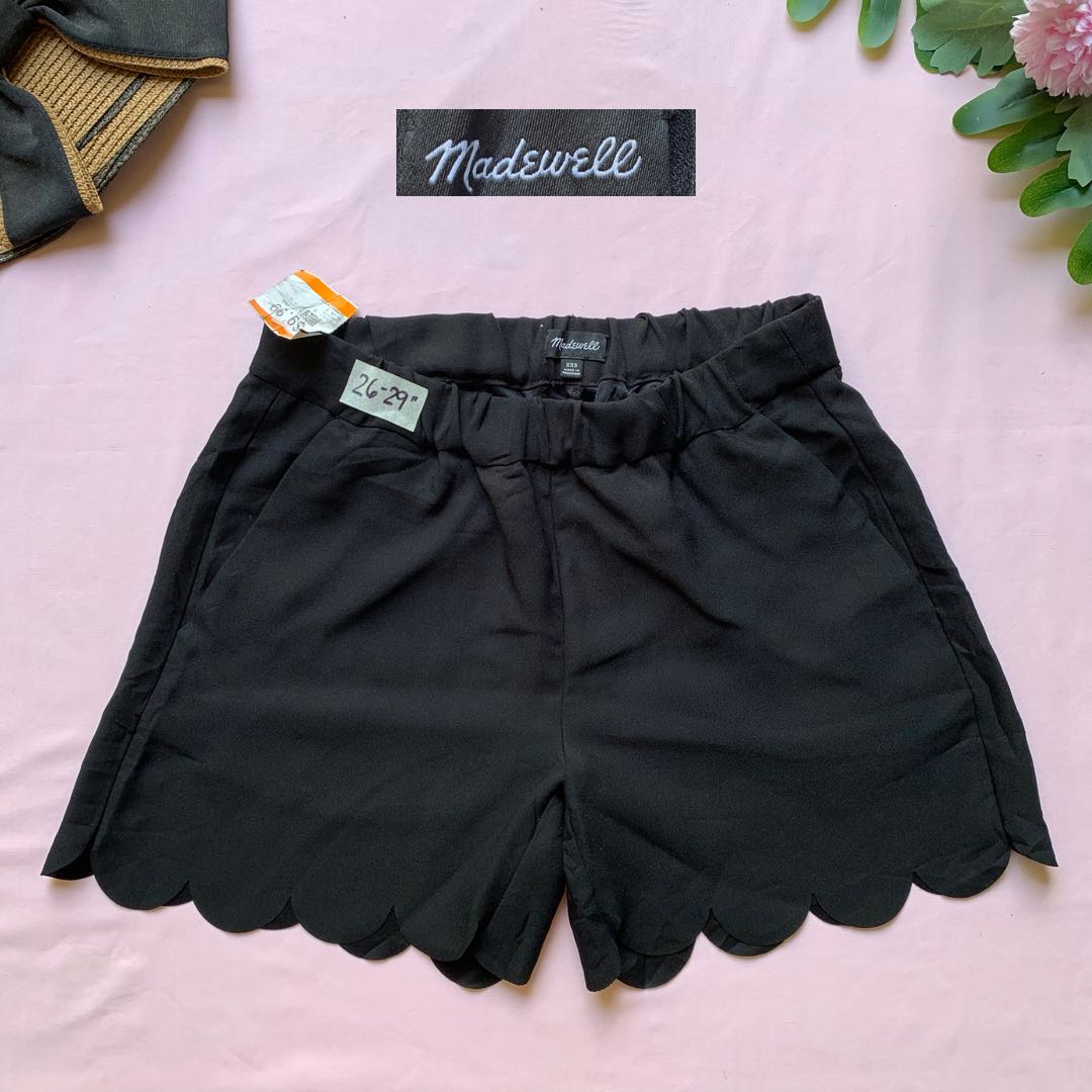 Plain Black Short, Women's Fashion, Bottoms, Shorts on Carousell