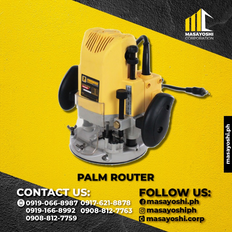 PowerHouse Router 1,580W / 30,000rpm (PHM-3612BR) | Powerhouse | Palm ...