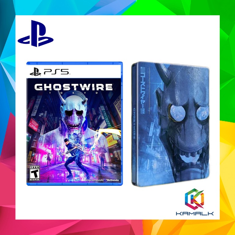 PS5 Ghostwire : Tokyo + Steelbook (R3), Video Gaming, Video Games ...