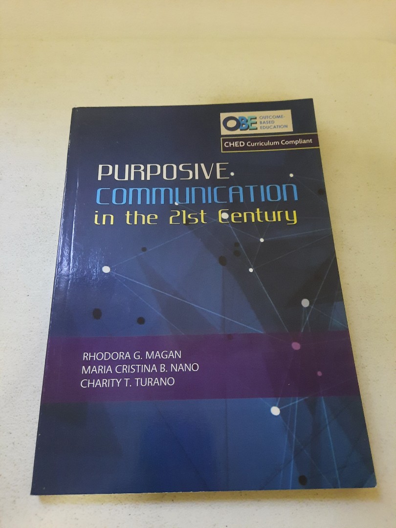 Purposive Communication in the 21st Century in Medical Laboratory ...