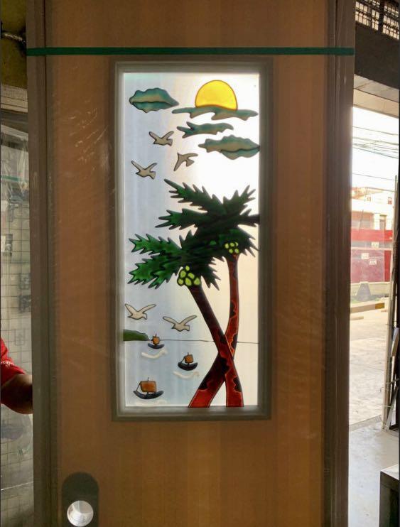 Pvc Door Half Glass, Commercial & Industrial, Construction & Building ...