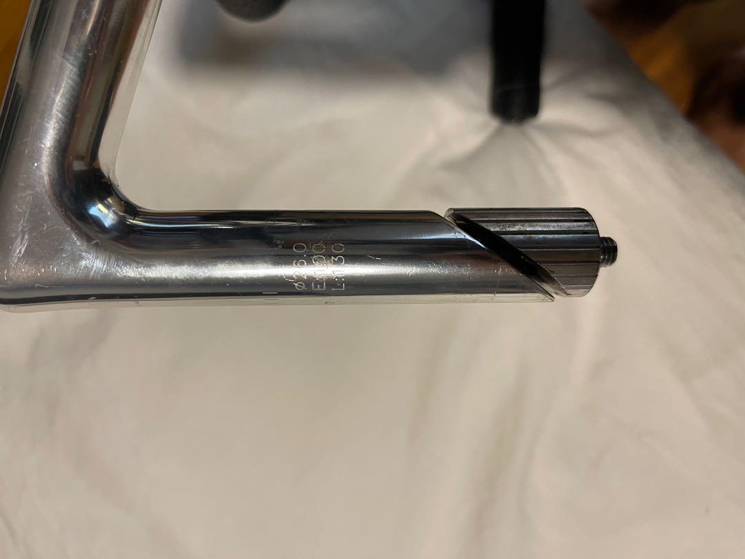 Quill stem 26mm clamp 100mm length with Deda Piega drop bars, Sports ...