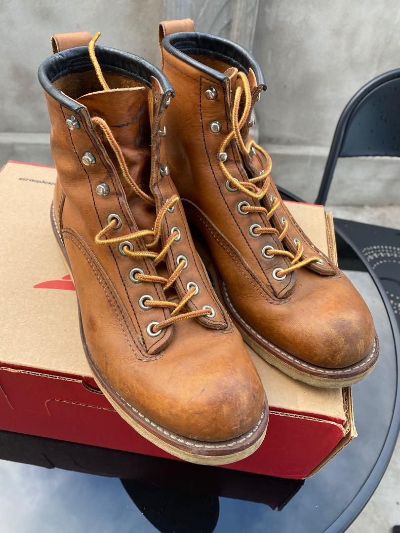 Red WING LINEMAN 2904, Men's Fashion, Footwear, Boots on Carousell
