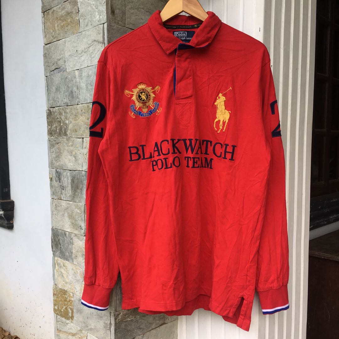 Ralph Lauren - Blackwatch Polo Team, Men's Fashion, Tops & Sets ...