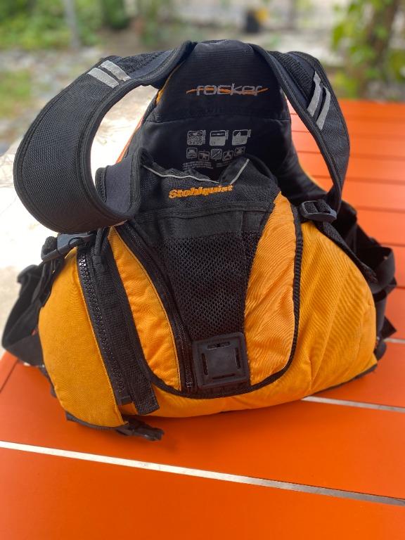 (RARE) Stohlquist Rocker PFD (LG/XL) in Yellow, Sports Equipment ...