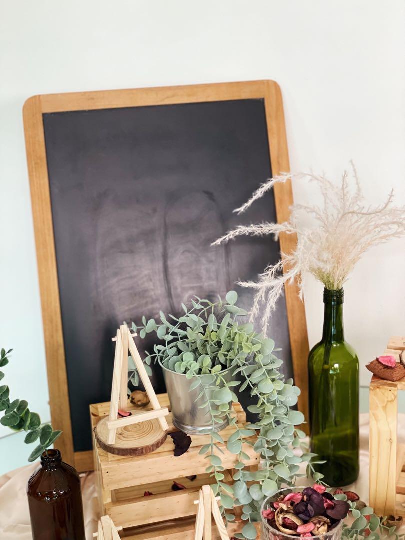 [Rental] Rustic Photo Table Decorations/ Props for wedding reception ...