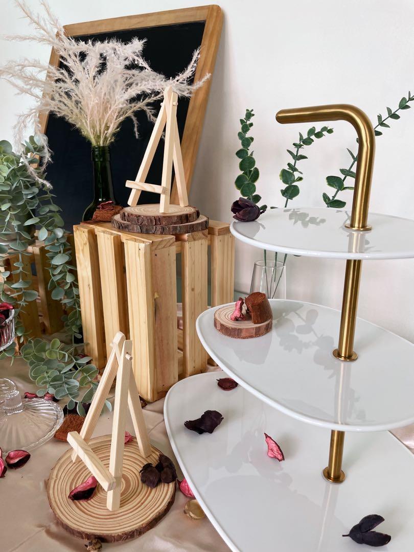 [Rental] Rustic Photo Table Decorations/ Props for wedding reception ...
