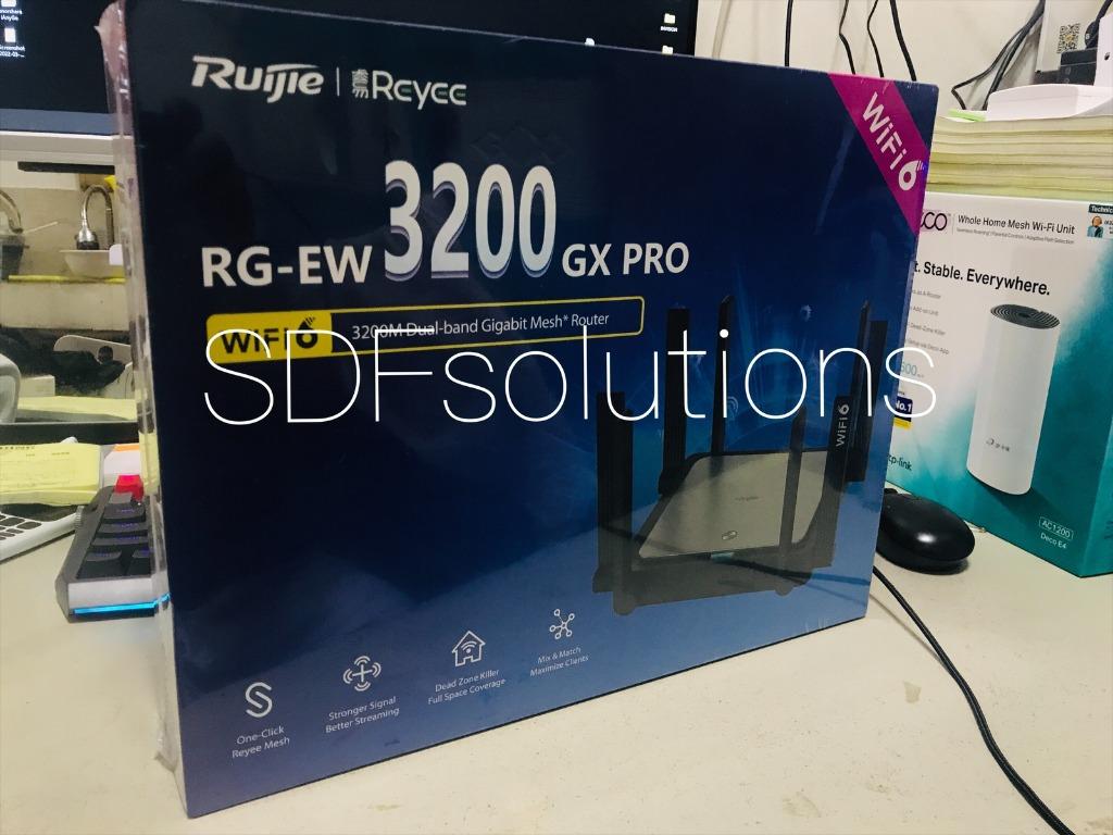 Ruijie Reyee RG-EW3200GX PRO 3 YEARS WARRANTY, Computers & Tech, Office ...