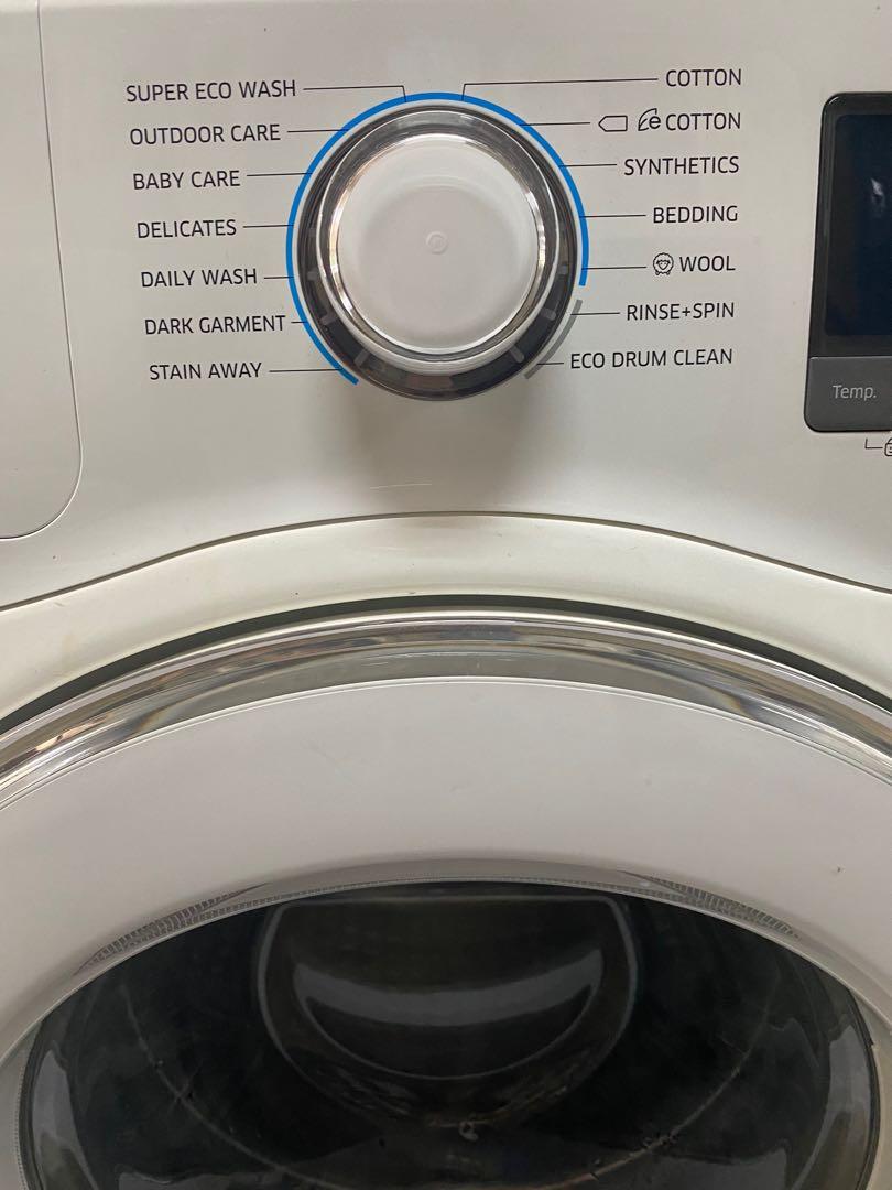 Samsung 9KG 4TICKS Digital Inverter Front Loading Washing Machine, TV ...