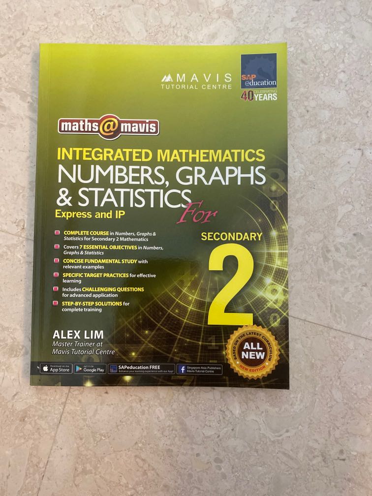 Sec 2 Math Assessment Book - Numbers, Graphs, Statistics, Hobbies ...