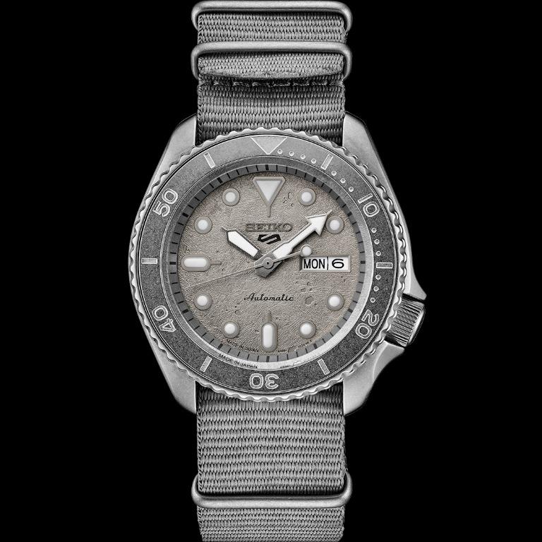 Seiko 5 Sports Grey Cement Automatic Watch SRPG61 SRPG61K1, Luxury ...