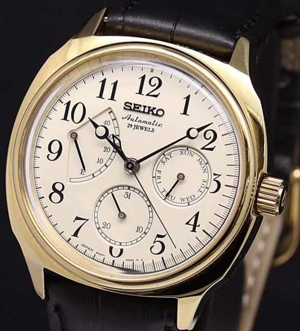 Seiko SARC010 Mechanical 6R20, 名牌, 手錶 - Carousell