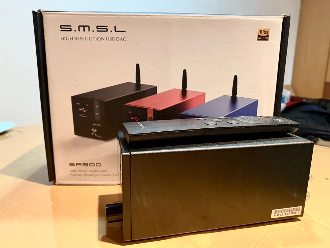 SMSL SA300, Audio, Soundbars, Speakers & Amplifiers on Carousell