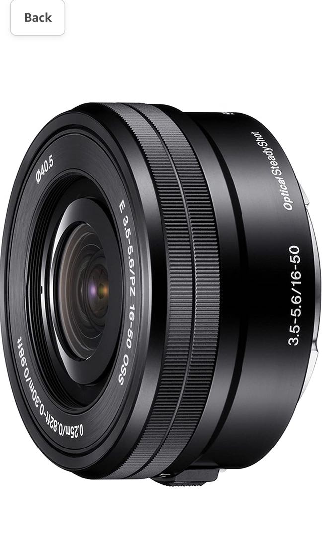 Sony SELP1650 16-50mm Power Zoom Lens, Photography, Lens & Kits on ...