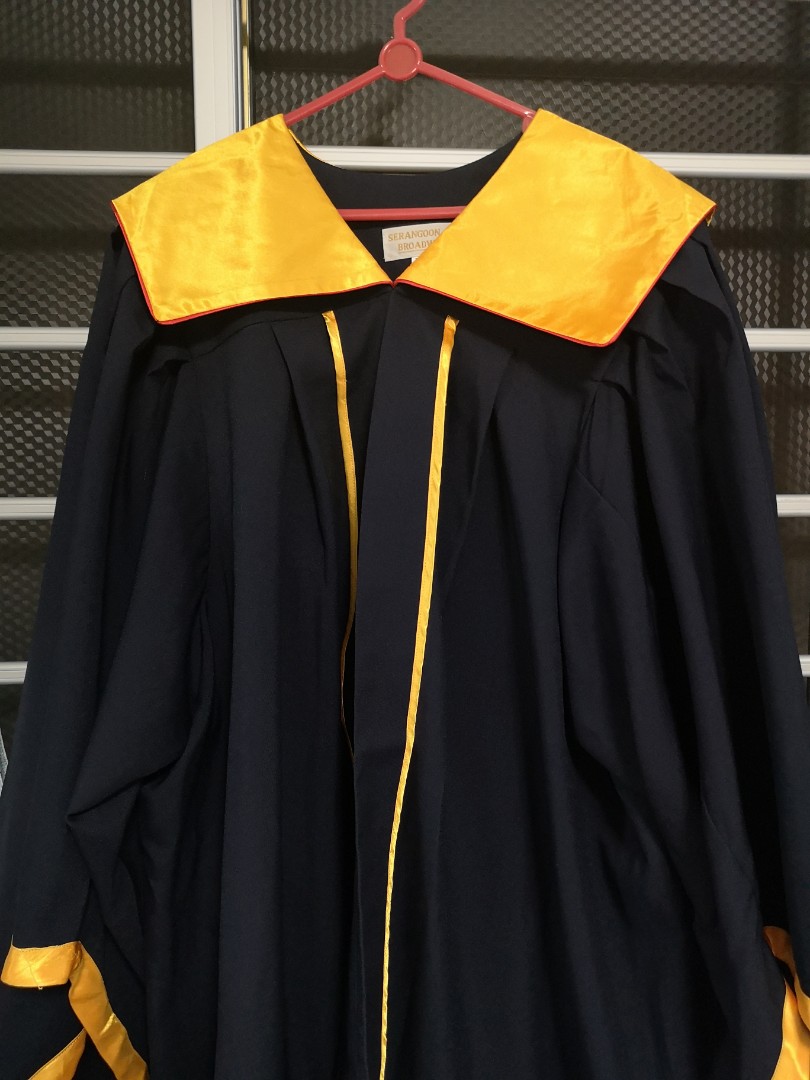SP Graduation Gown [Rental], Men's Fashion, Coats, Jackets and ...