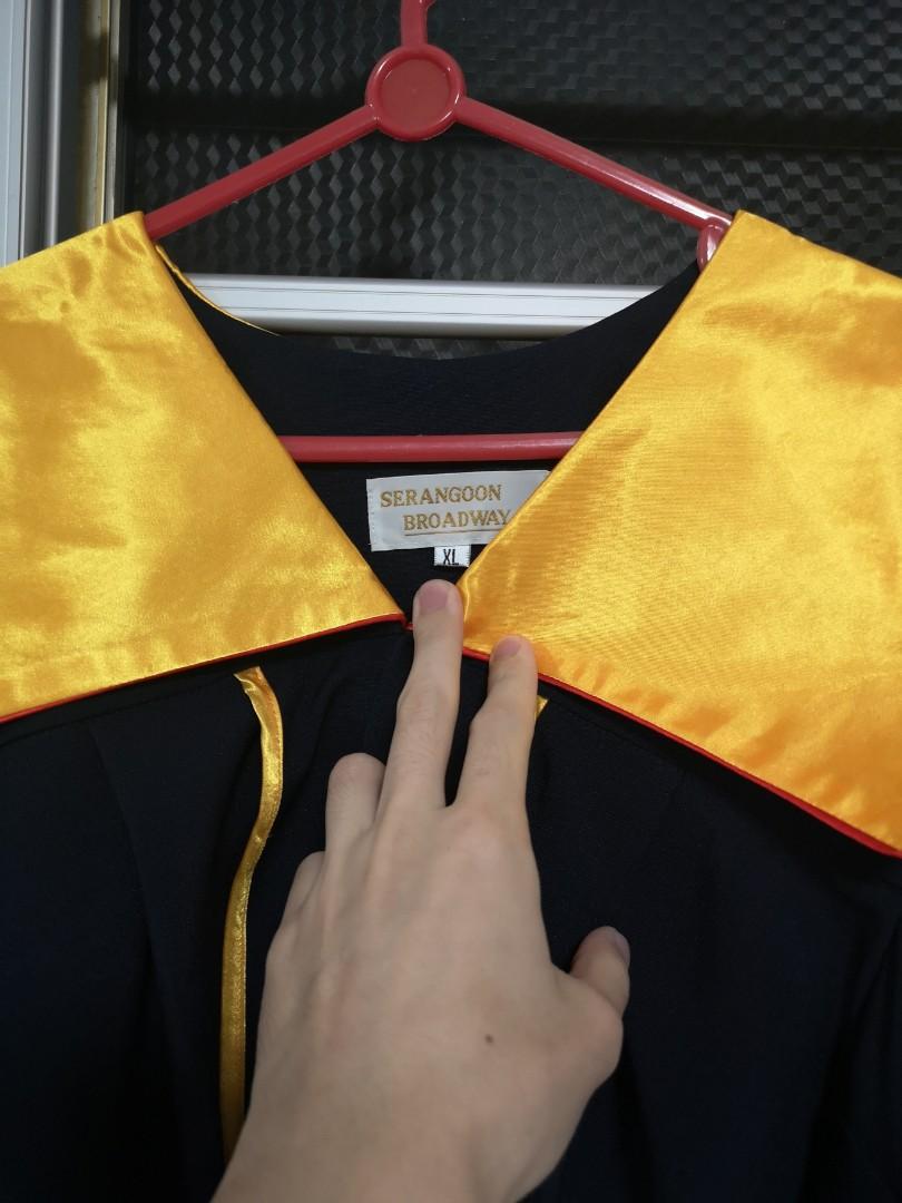 SP Graduation Gown [Rental], Men's Fashion, Coats, Jackets and ...