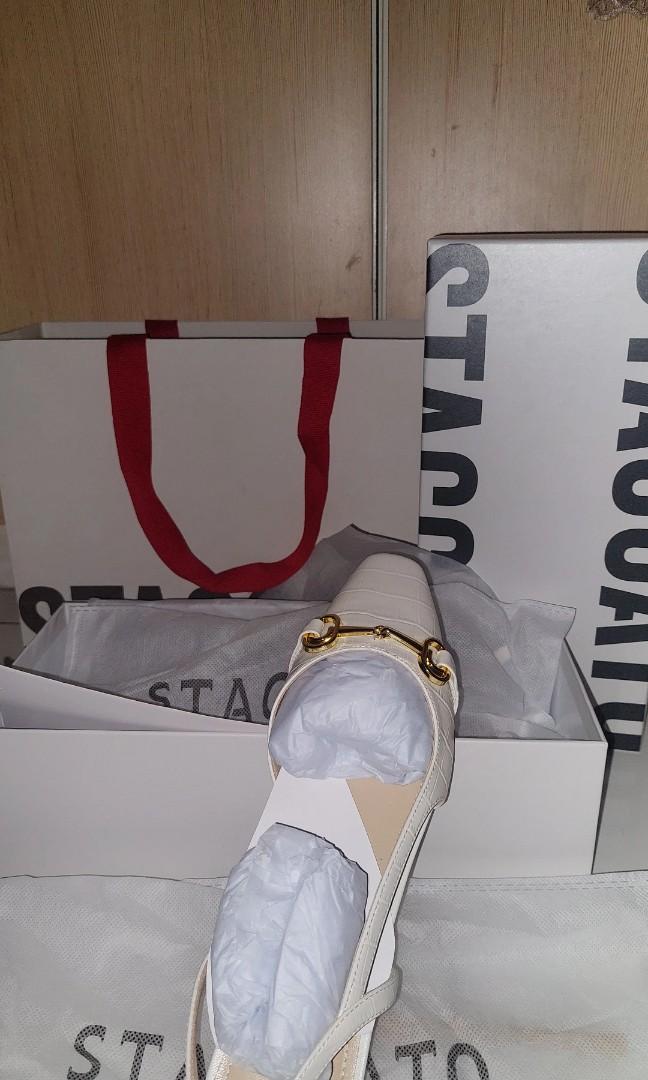 Staccato mules / flatshoes staccato, Fesyen Wanita, Sepatu di Carousell