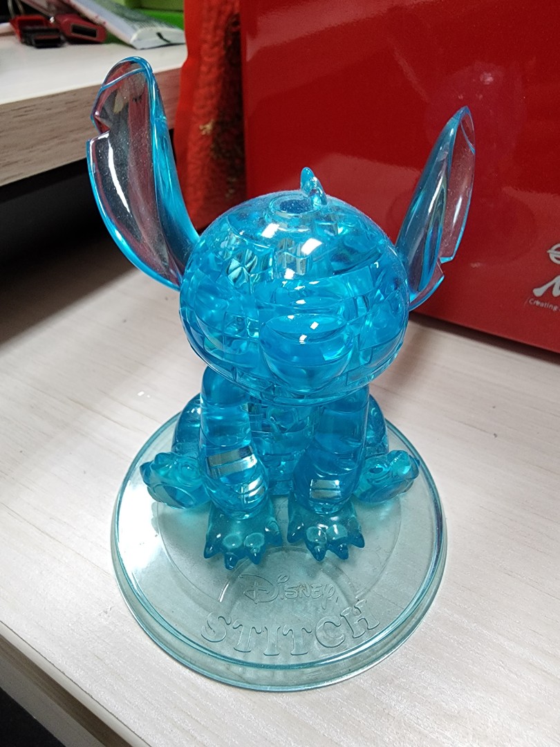 Stitch Crystal 3D Puzzle Hanayama DISNEY Stitch, Hobbies & Toys, Toys ...
