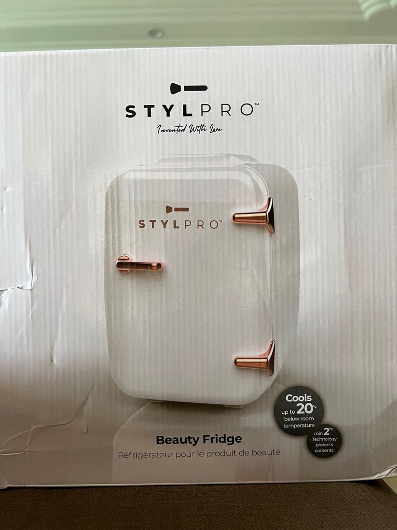 Stylpro Four litre beauty fridge, TV & Home Appliances, Other Home ...