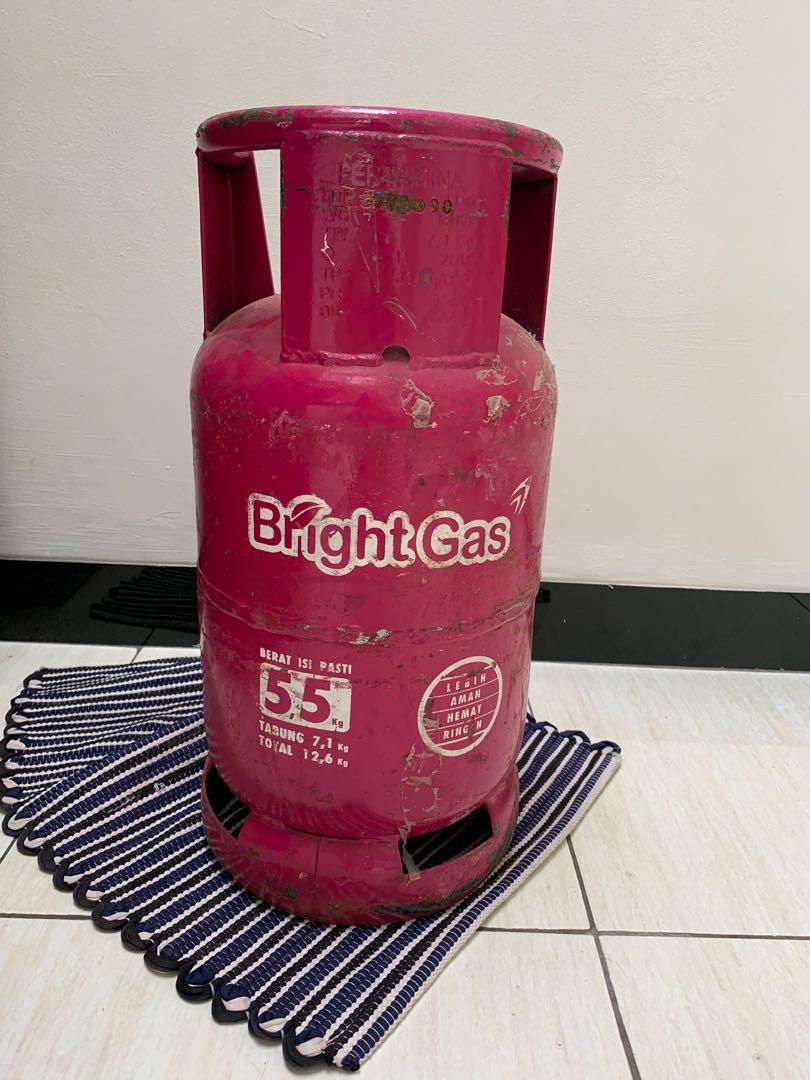 Tabung Bright Gas 5.5kg Kosong, Kitchen & Appliances di Carousell