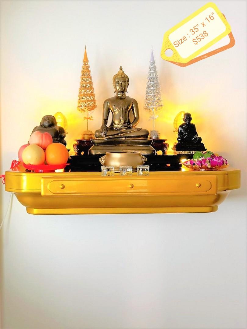 Thai altar-Wall mounted, Hobbies & Toys, Memorabilia & Collectibles ...
